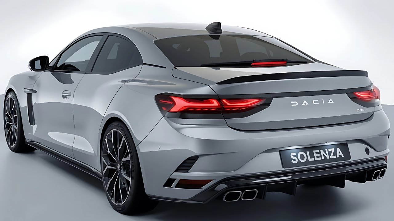 2025 Dacia Solenza REVEALED — Budget Car, Premium Soul! - YouTube