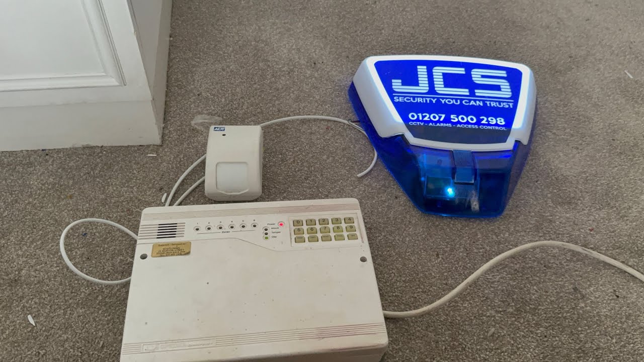 ADE Optima Compact Intruder Alarm System - YouTube