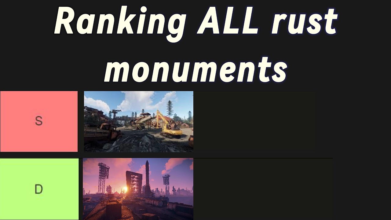Ranking All Rust Monuments in 2024 - YouTube