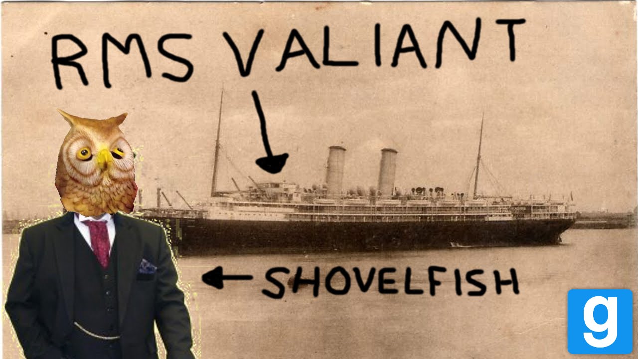 GMod - RMS Valiant - Slowest Sinking Ever - YouTube