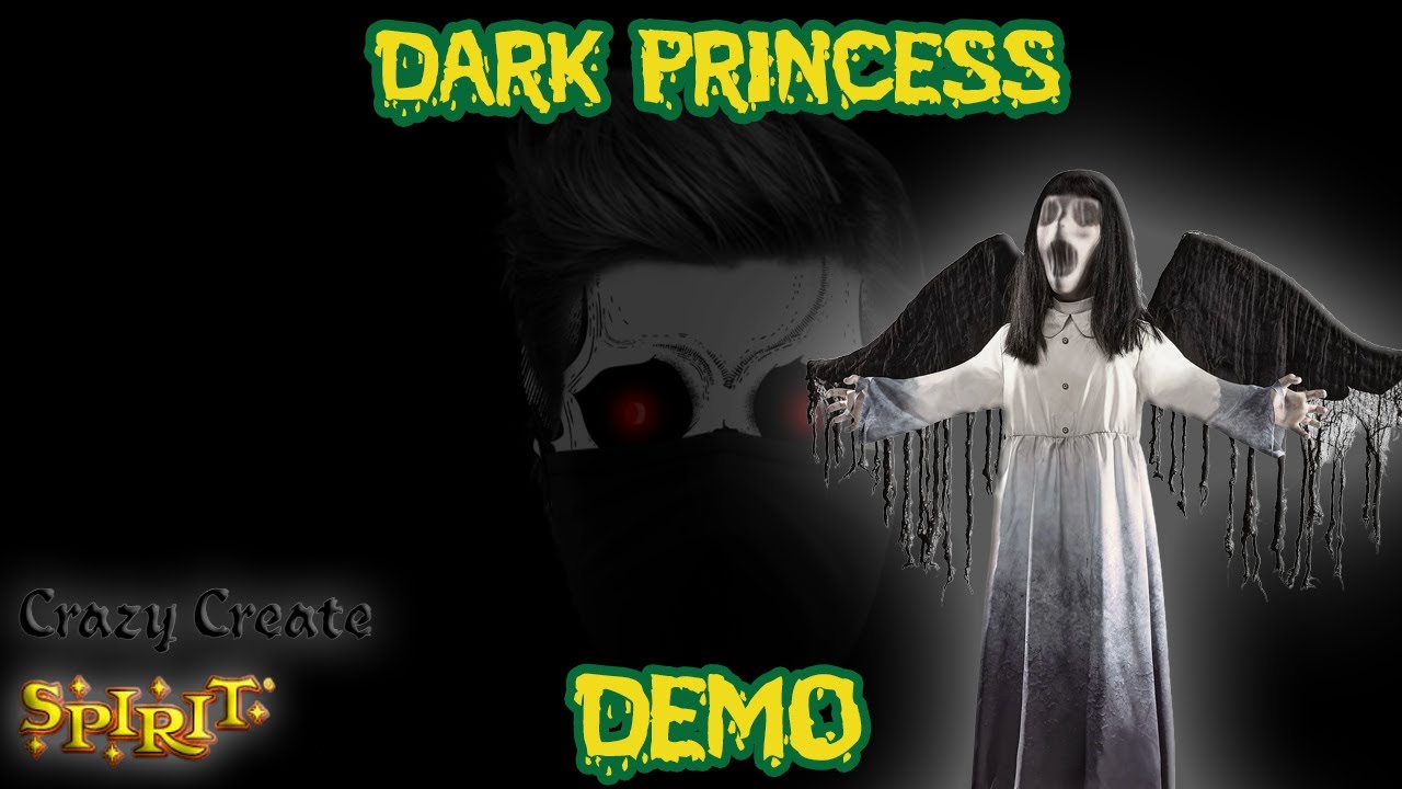 (Spirit Halloween) Crazy Create Dark Princess 2024 Demo - YouTube
