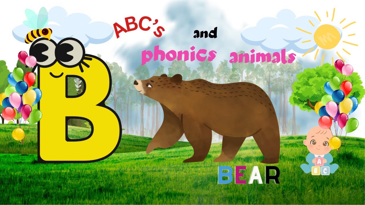 Phonics Animals Song | Learn ABC Alphabet with Animals for Kids - YouTube