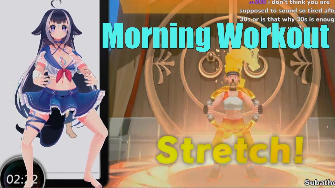 Shylily's Morning Workout at Ring Fit 🦐shylily clips 🦐| - YouTube