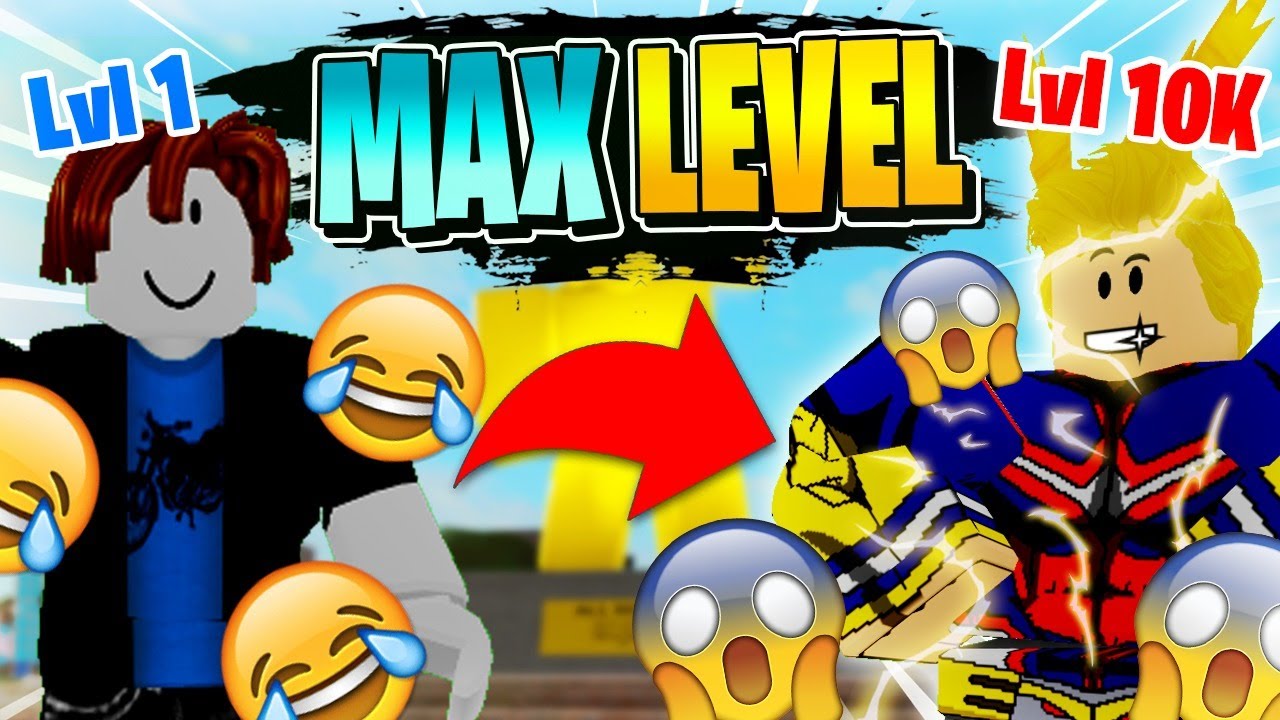 I WON'T STOP STREAMING UNTIL I'M MAX LEVEL! [Boku No Roblox] - YouTube