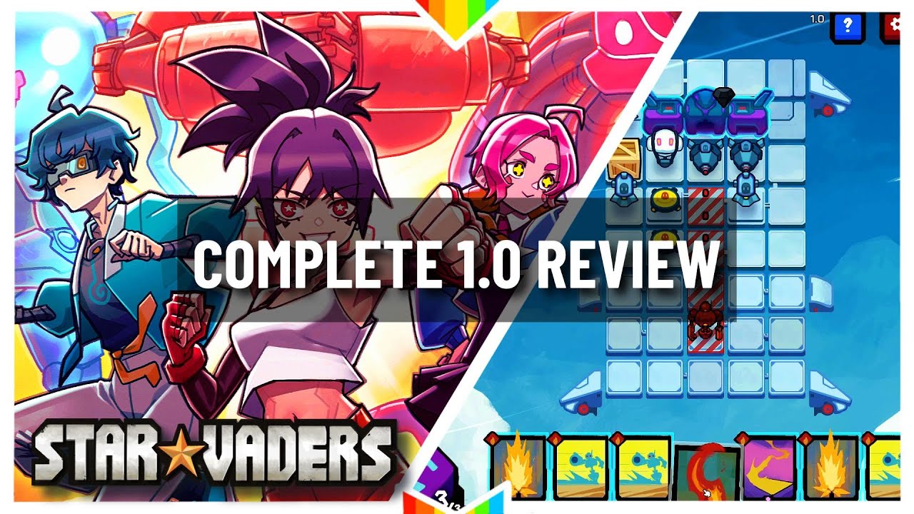 STARVADERS – A Genius Tactical Deckbuilder | Complete 1.0 Review - YouTube