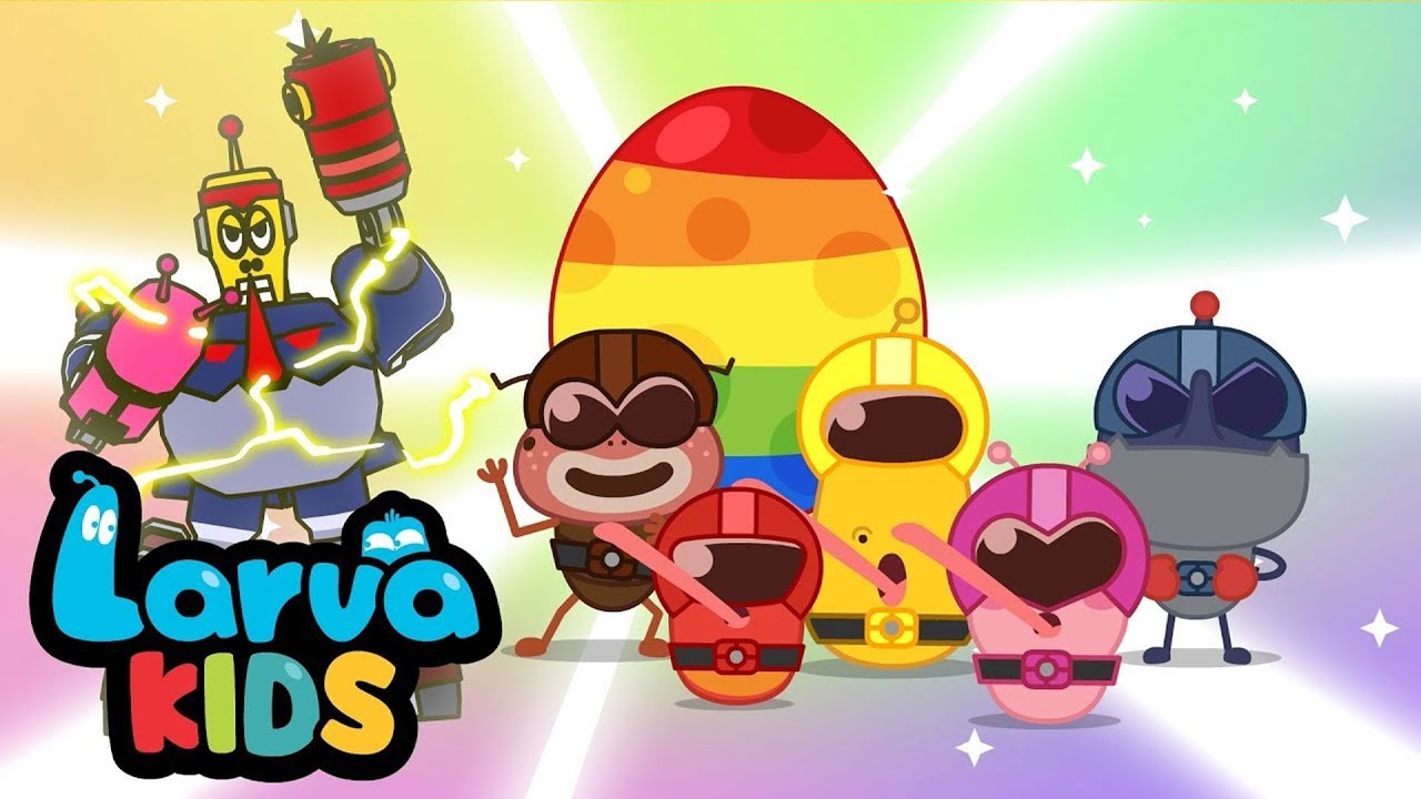 SURPRISE EGGS - Baby songs | Nursery Rhymes & Kids Song | Larva Song ...