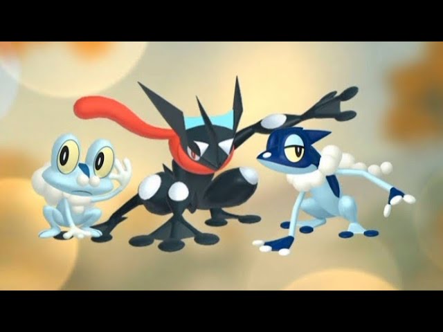 Shiny Froakie Evolution