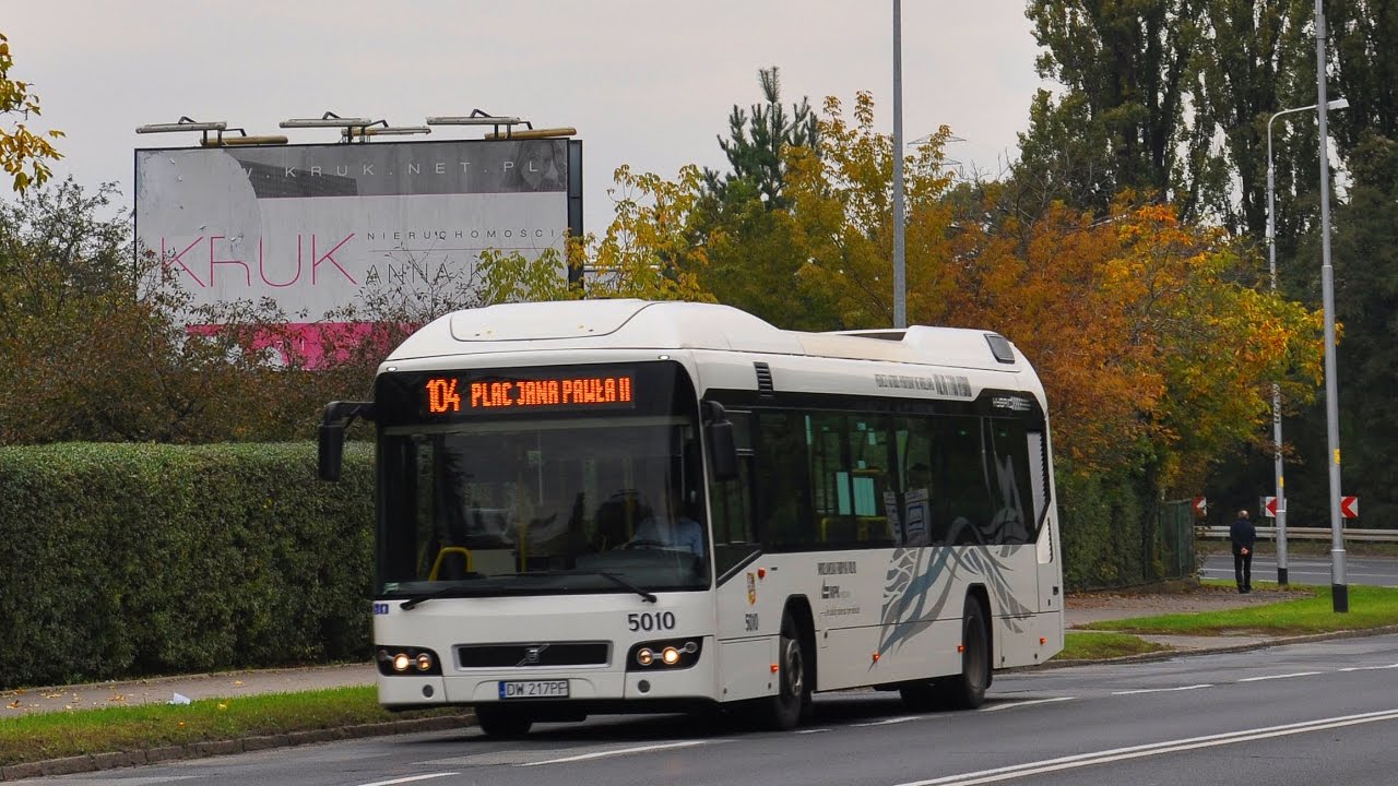 Volvo 7700 Hybrid #5010 @ MPK Wrocław, 122 - YouTube