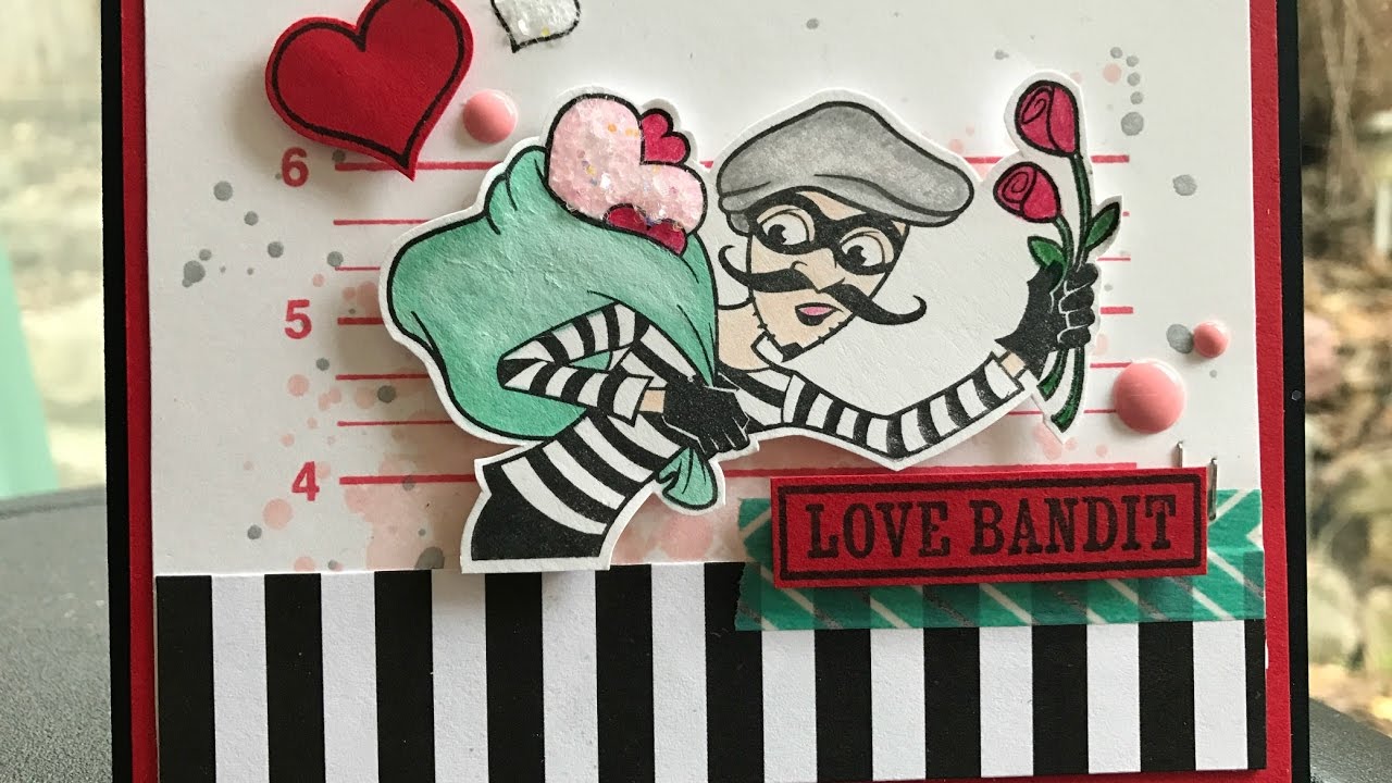 Love Bandit Card Tutorial - YouTube