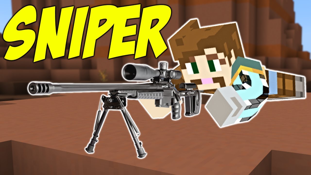 How to make a Sniper Rifle with Command Blocks! - YouTube