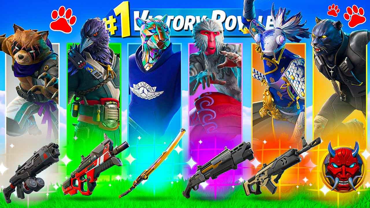 The *RANDOM* ANIMAL BOSS Challenge in Fortnite! - YouTube