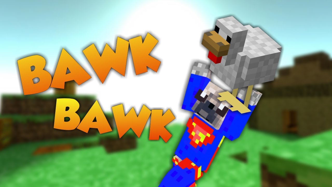 FRITOSAURIO ES GALLINA EN MINECRAFT - Bawk Bawk Battles en Mineplex - YouTube