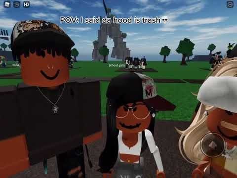 Da Hood = bad game and players and Roblox moderation is even worse ...