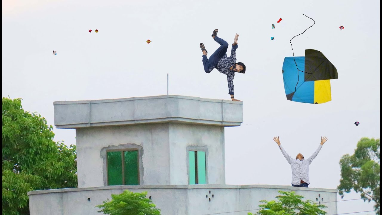 Cutting Caught kite With Kite Fight | Caught Kite - YouTube