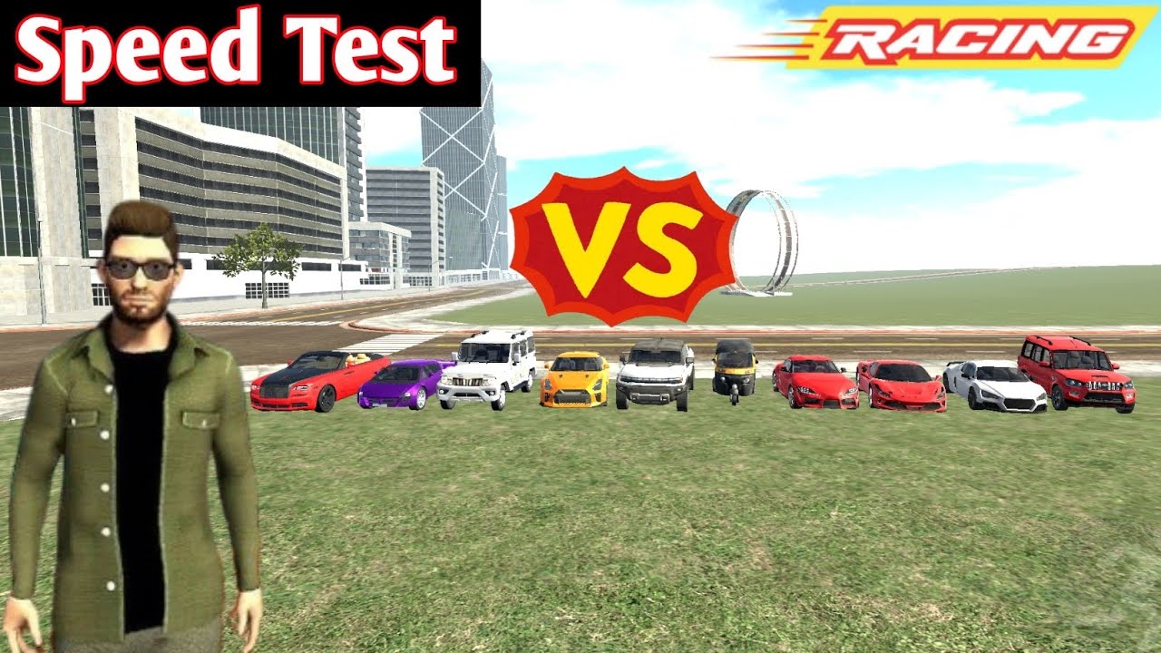 Top 10 Cars Speed Test 🏎️ In Indian Bike Driving 3D।। Game On With Apon ...