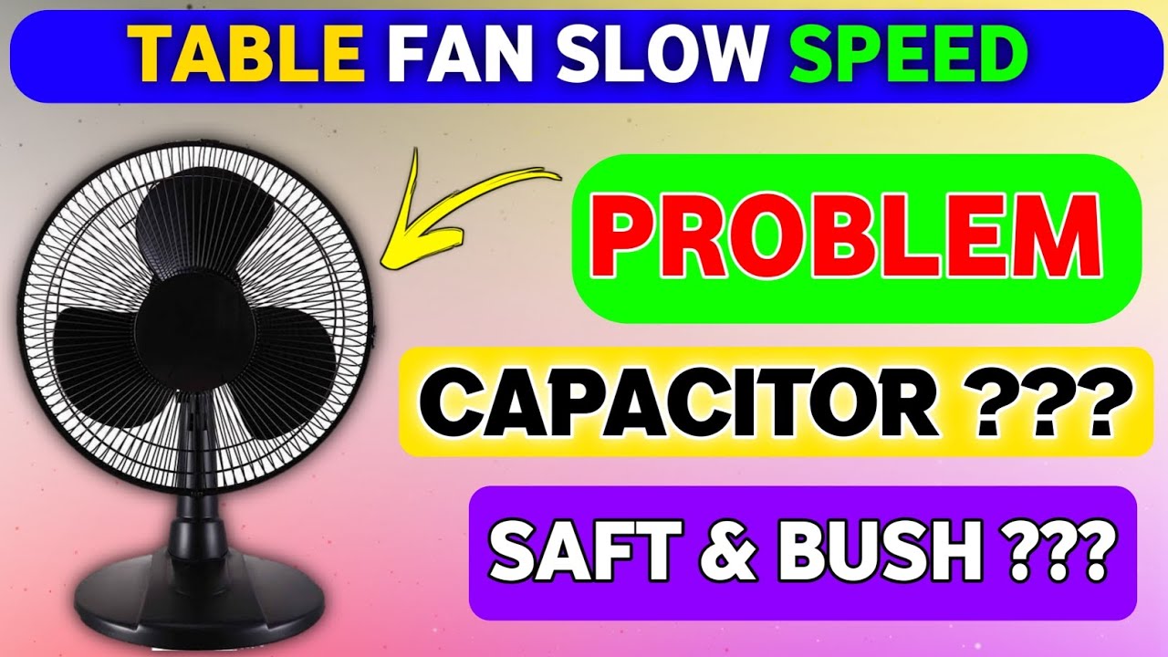 Fan slow speed problem | how to fix a slow fan | shima electrician ...