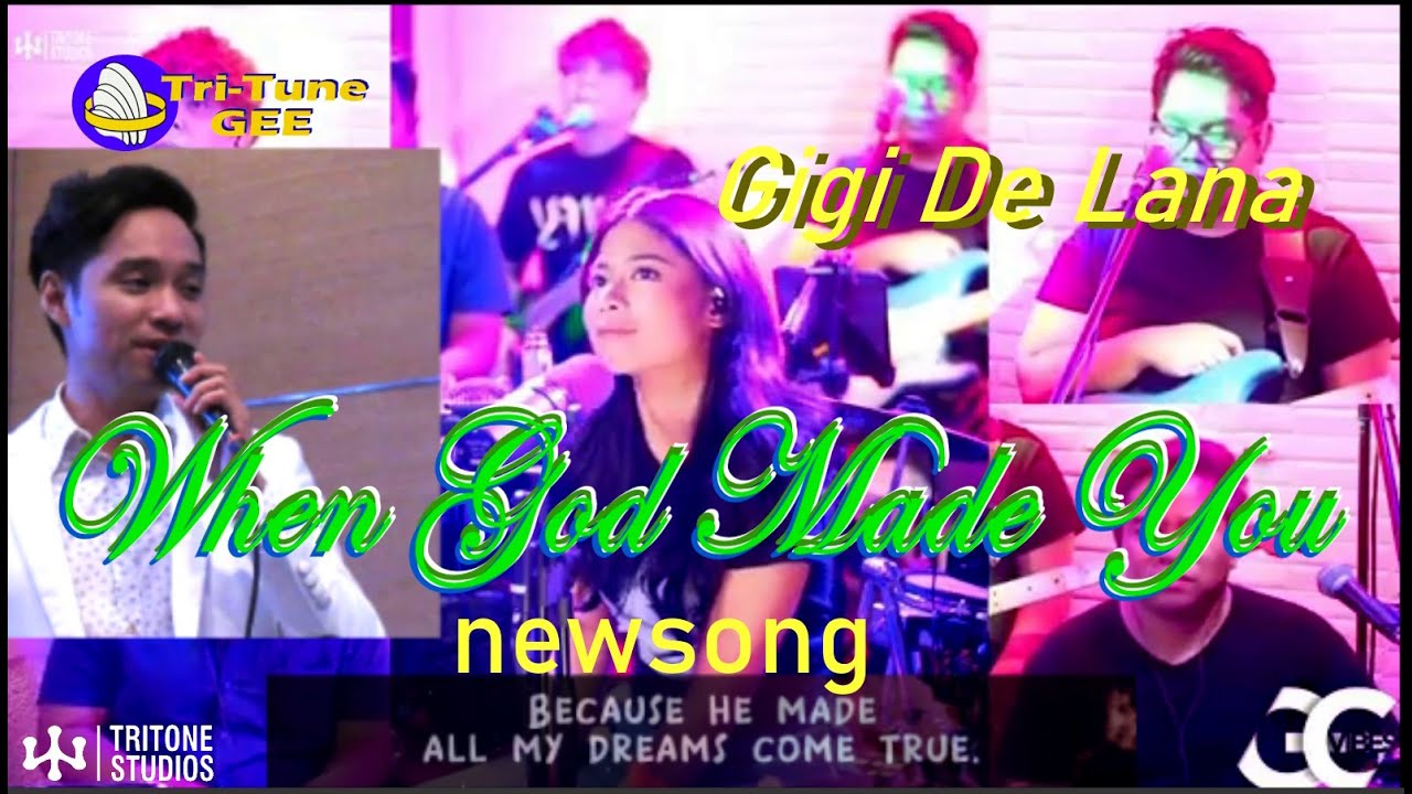 Gigi De Lana n' Erwin Lacsa \WHEN GOD MADE YOU ( newsong ) - YouTube