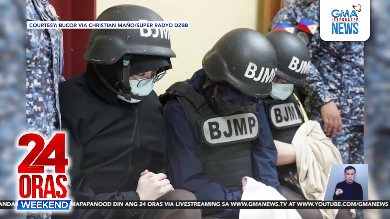 Alice Guo at 2 kapwa-convict, nasa Correctional na | 24 Oras Weekend ...