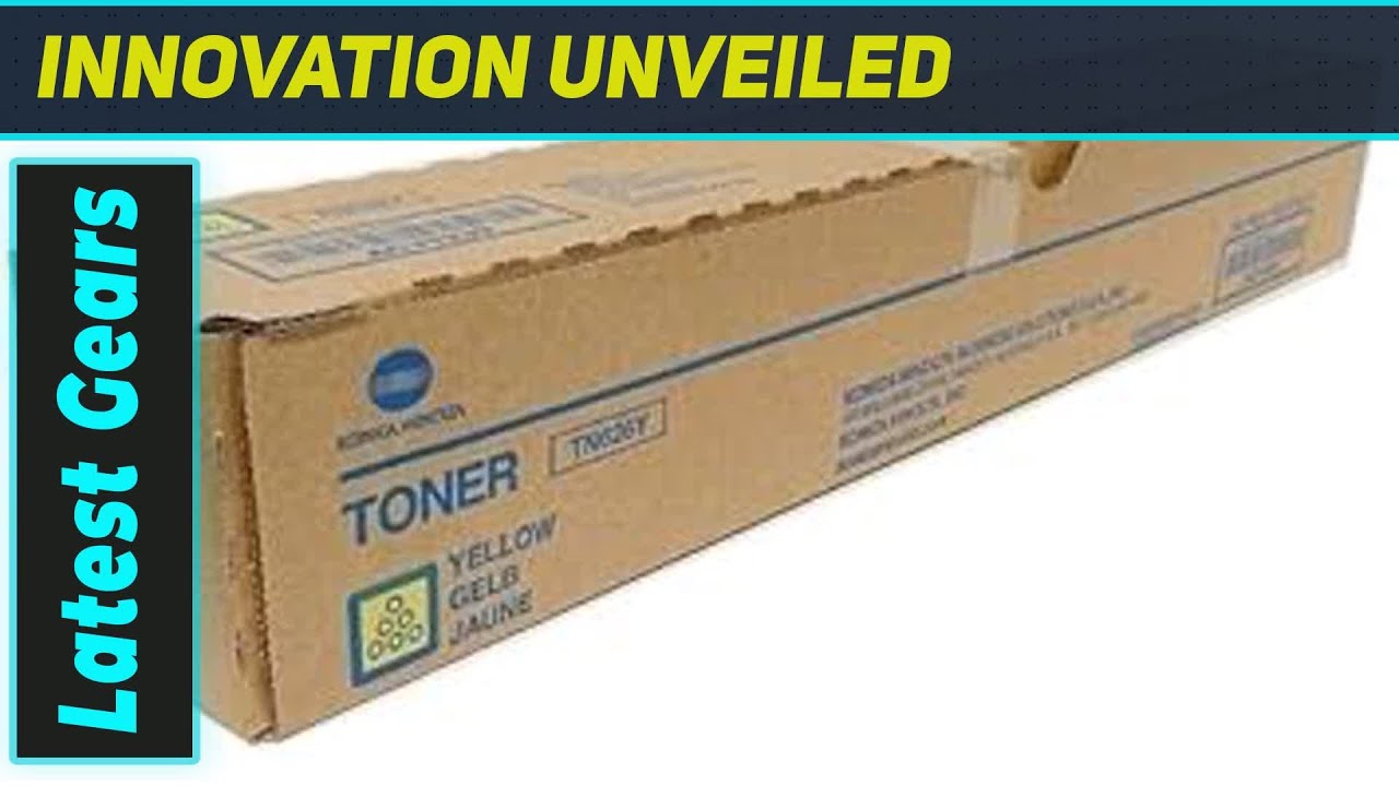 TTCopier TN626Y Yellow Toner: Smartest Choice for Bizhub C450i! - YouTube