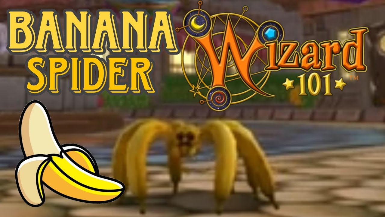 A Closer Look at Crown Shop's NEWEST Pet [Wizard101] Banana Spider ...
