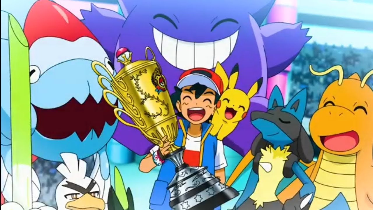 Ash vs Leon final battle | @poke Editz - YouTube