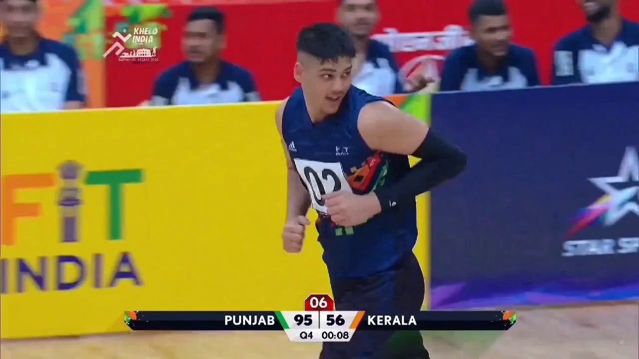Dunk Contest during Khelo India Youth Games 2020 || Indian Basketball ...