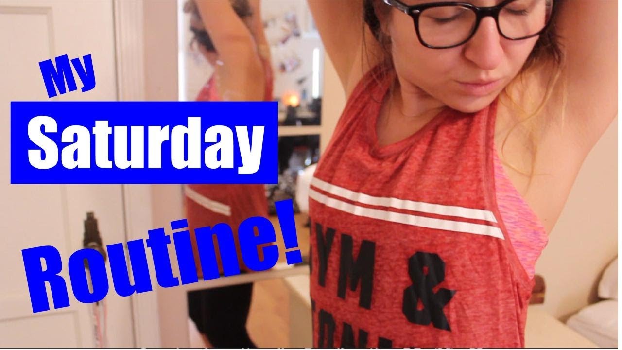 My BASIC SATURDAY ROUTINE!! - YouTube