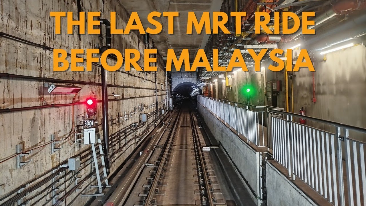 MRT Journey to the Singapore Border - YouTube