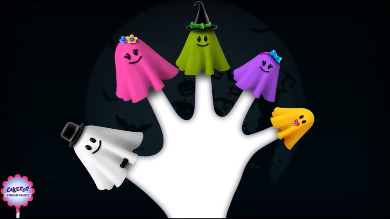 Ghost Finger Family - YouTube