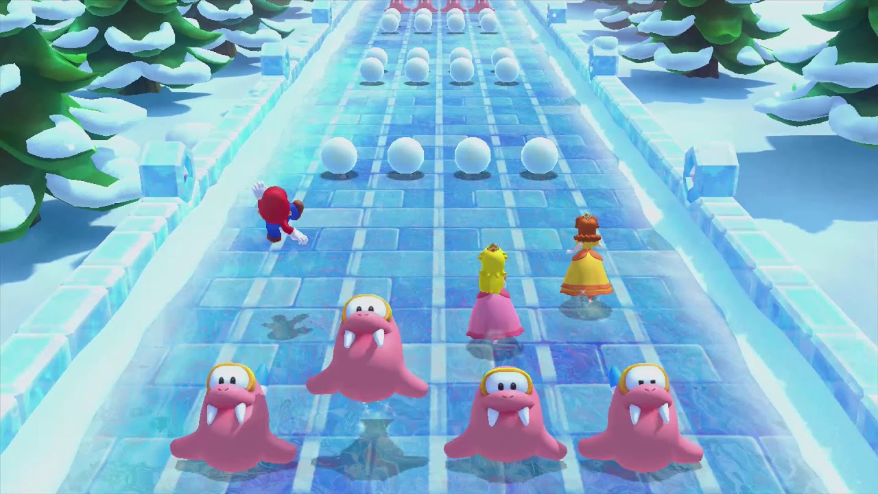 Mario Party 10 - Ice Slide, You Slide - YouTube