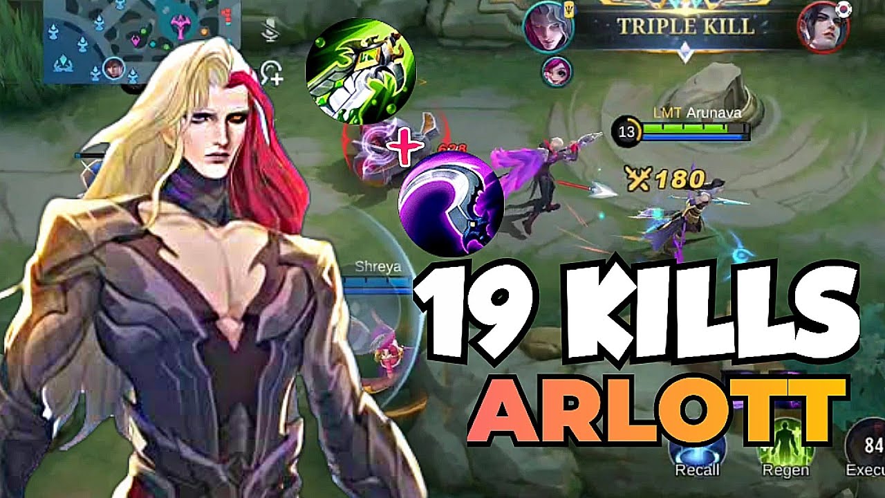 TOP GLOBAL ARLOTT | Arlott Best Build 2023 | ARLOTT DAMAGE🔥 - YouTube