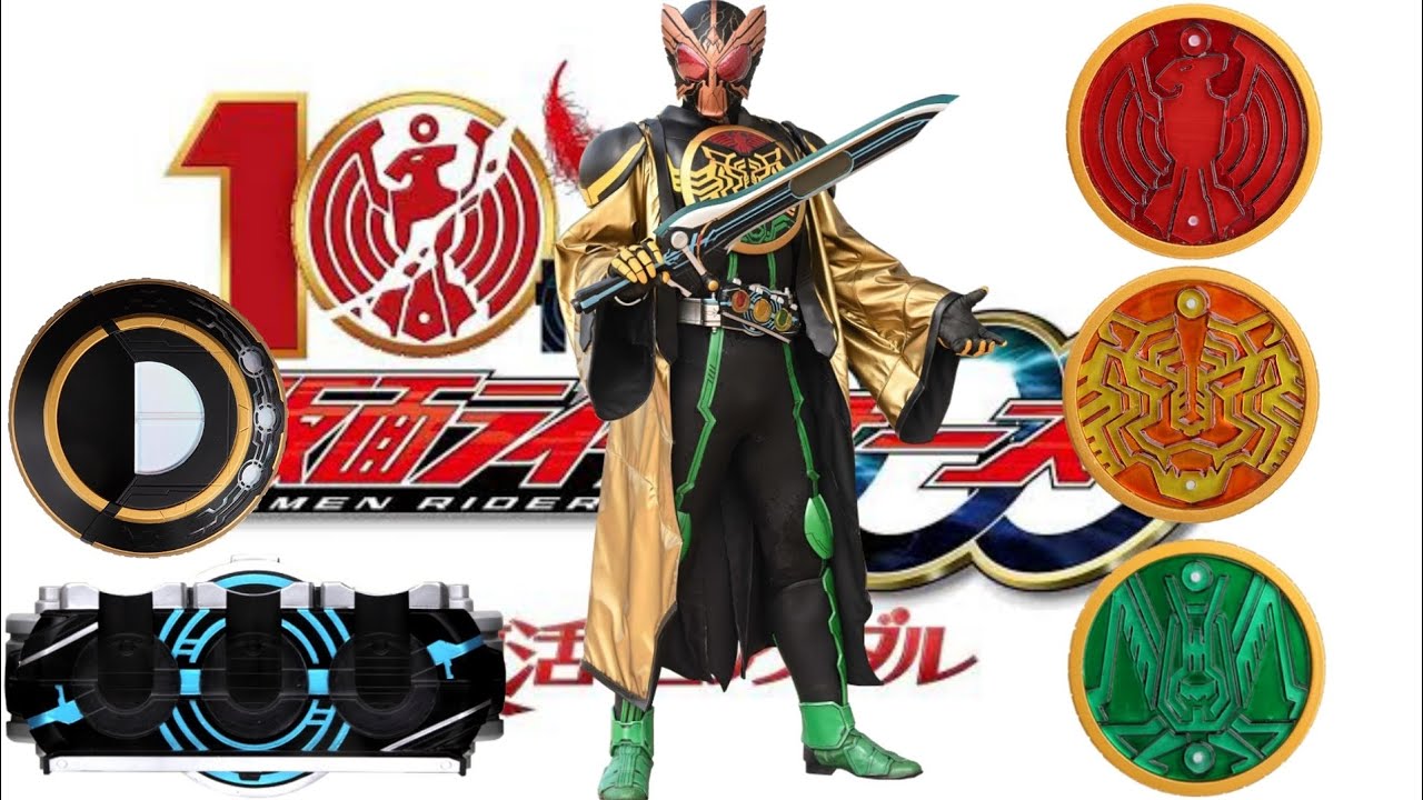 Kamen Rider OOO "KING" TATOBA Combo - YouTube