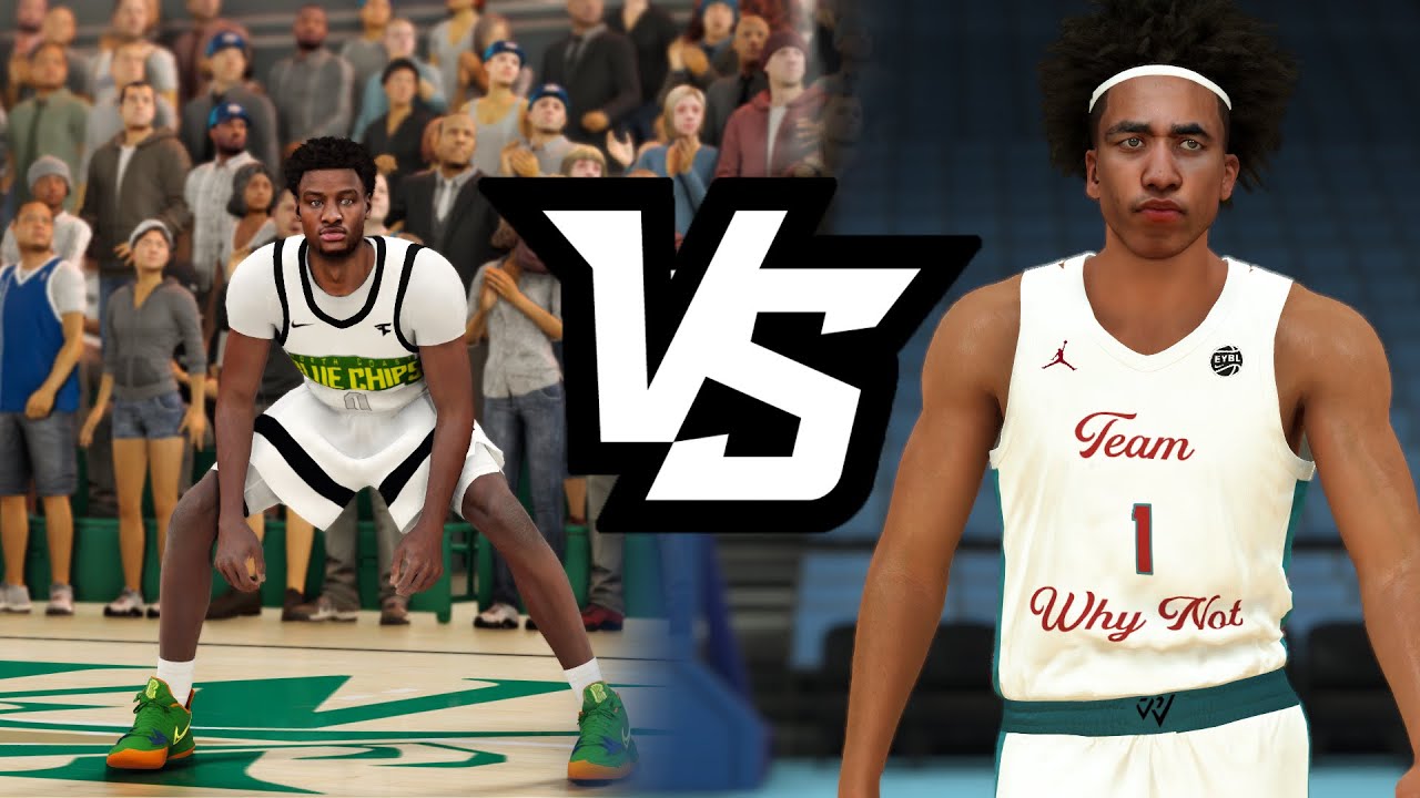 Bronny James and the BlueChips 🆚 Jared McCain and Team WhyNot! FHSH2K22 - YouTube