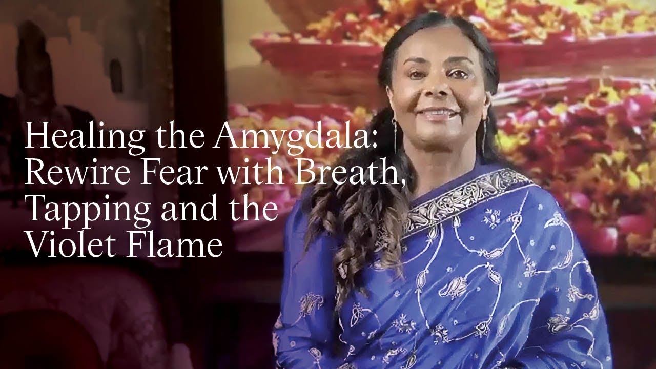 Healing the Amygdala: Rewire Fear with Breath, Tapping & the Violet Flame - YouTube