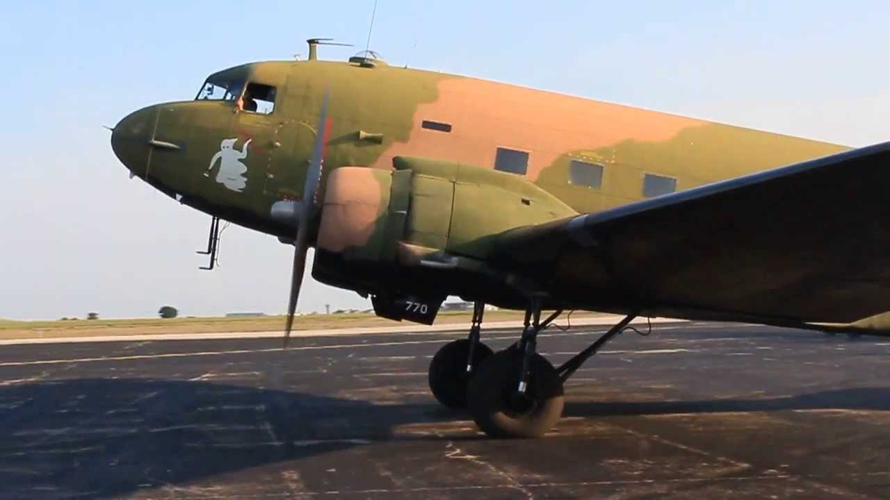 Spooky AC-47 N2805J Flight (HD) - YouTube