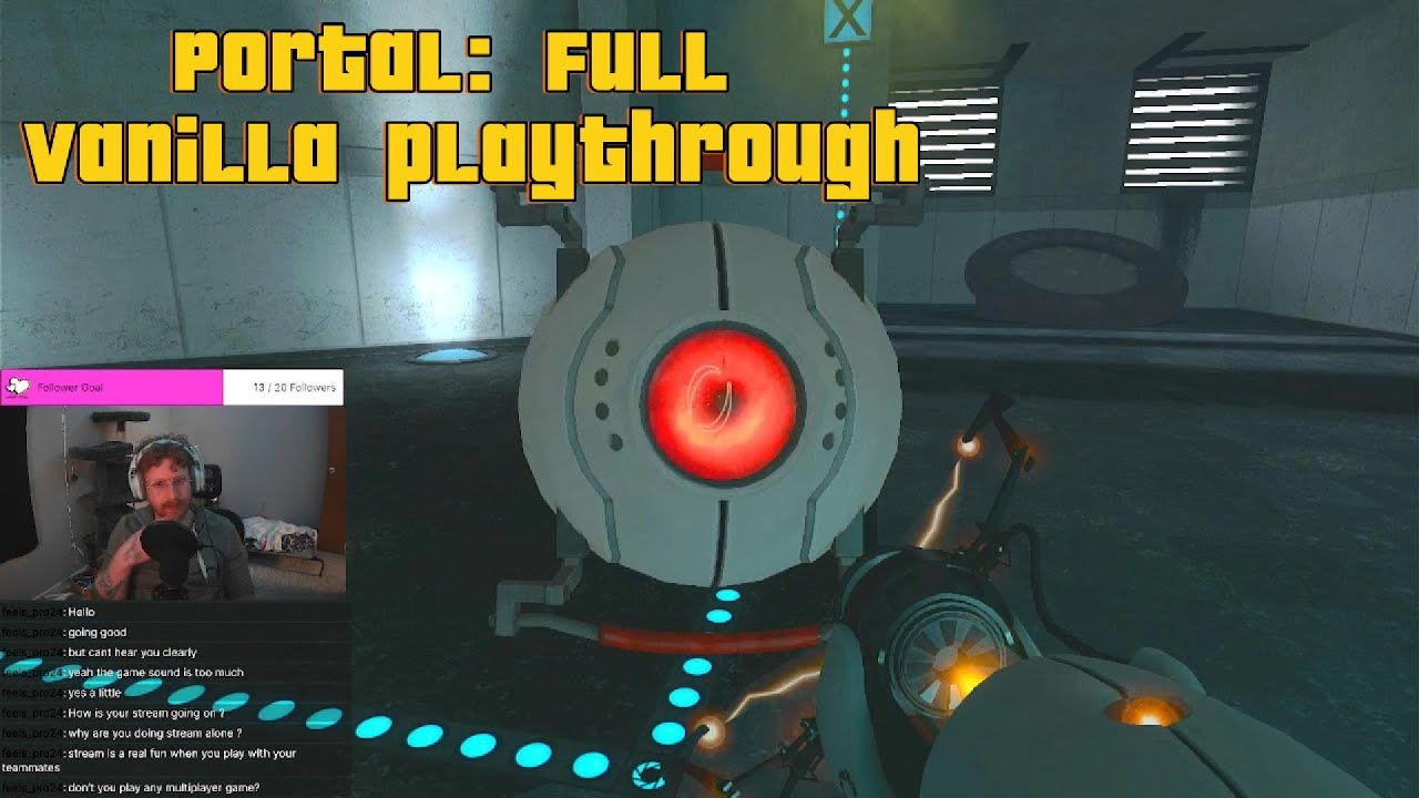 Portal 1 Full Playthrough - YouTube