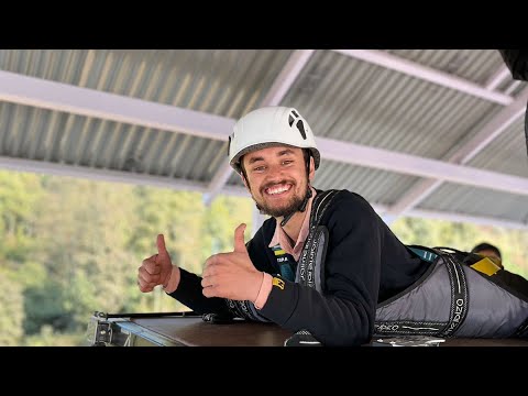 Nagarkot zipline - YouTube