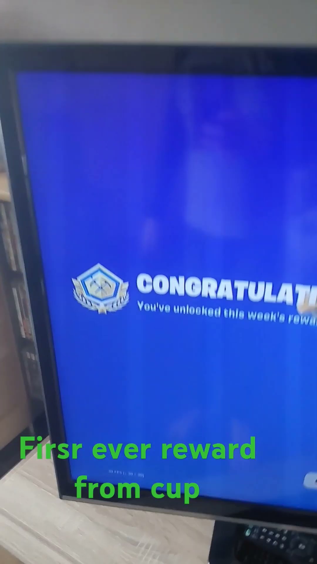 first ever cup reward#cup#fortnite - YouTube