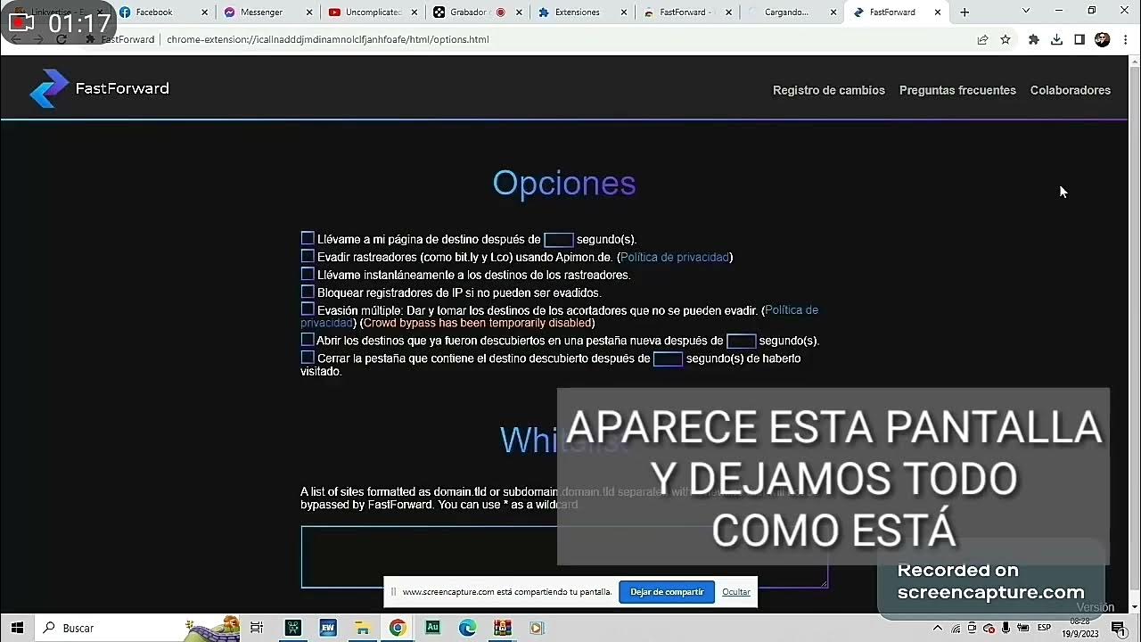 ¿ Cómo saltar links acortados automáticamente? ( 2,023) Ouo.io - YouTube