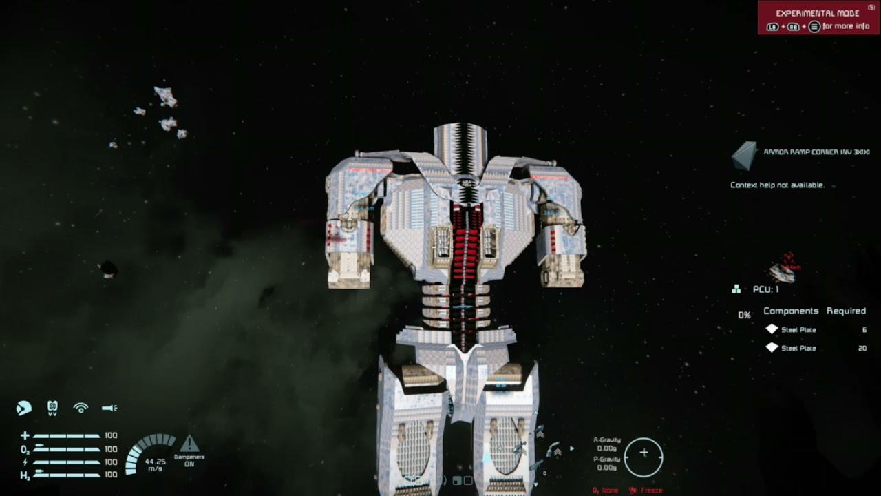 Jaeger update, armour movement test, head shell added - YouTube