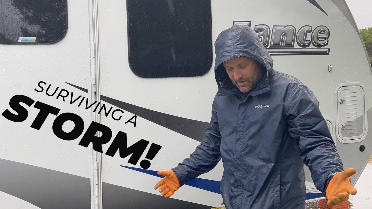 Raging STORM on the Oregon Coast: How Our RV Endured Nature's Fury ...