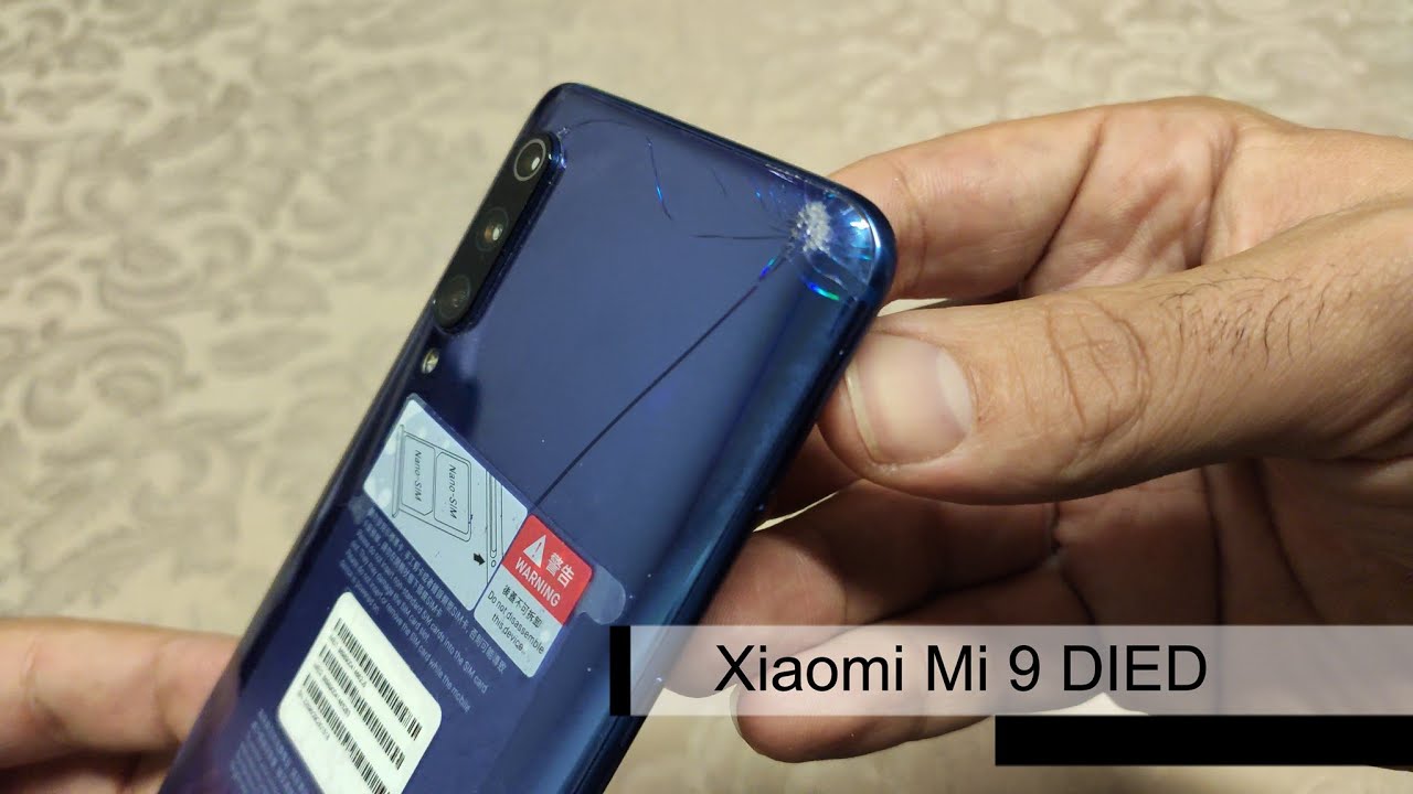 I broke Xiaomi MI 9 and it died - YouTube