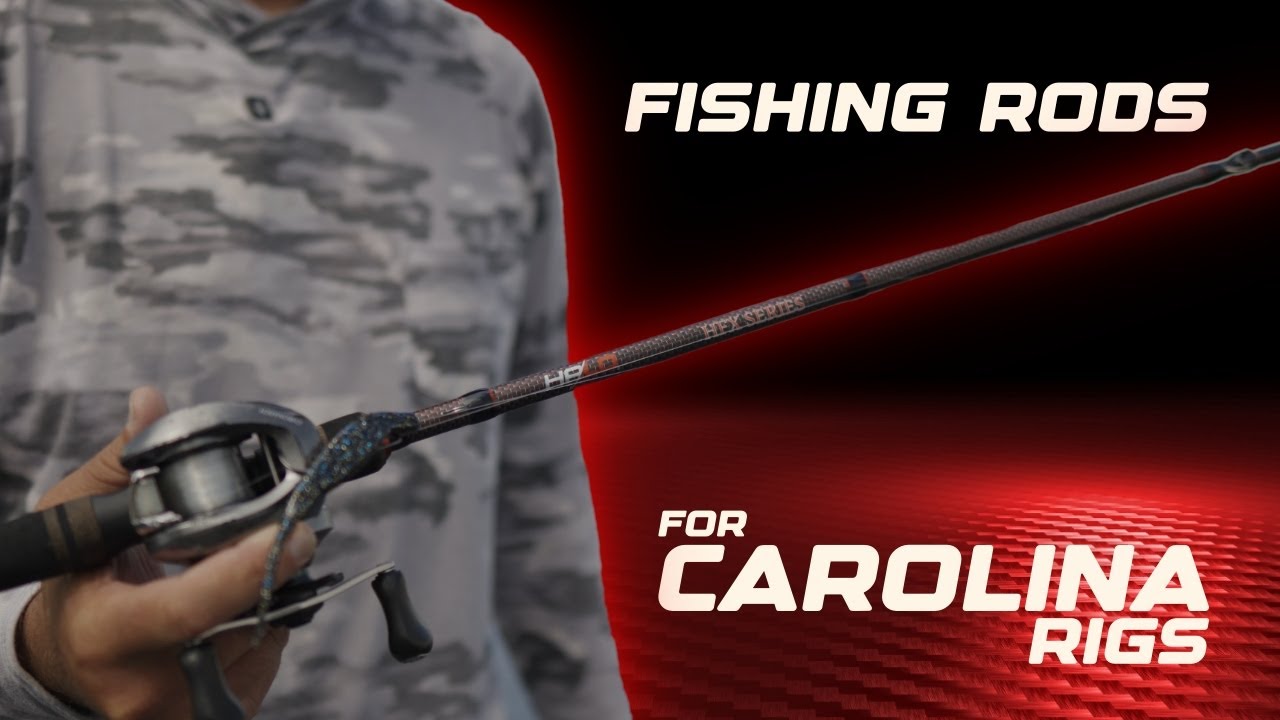 Fishing Rods Made For Carolina Rigs - Halo Fishing Rods - YouTube