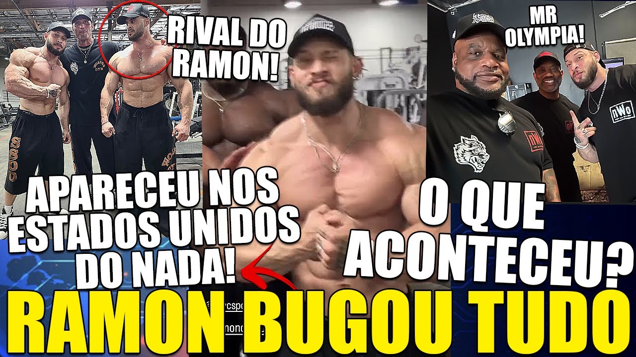 ABSURDO! RAMON APARECE COM SHAPE INSANO NOS EUA! ASSUSTOU O SEU RIVAL ...