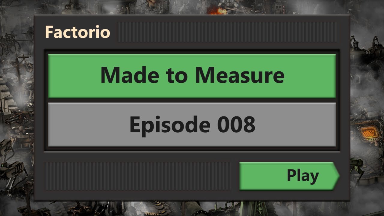 Factorio Made to Measure #08 - Clearing Trees - YouTube