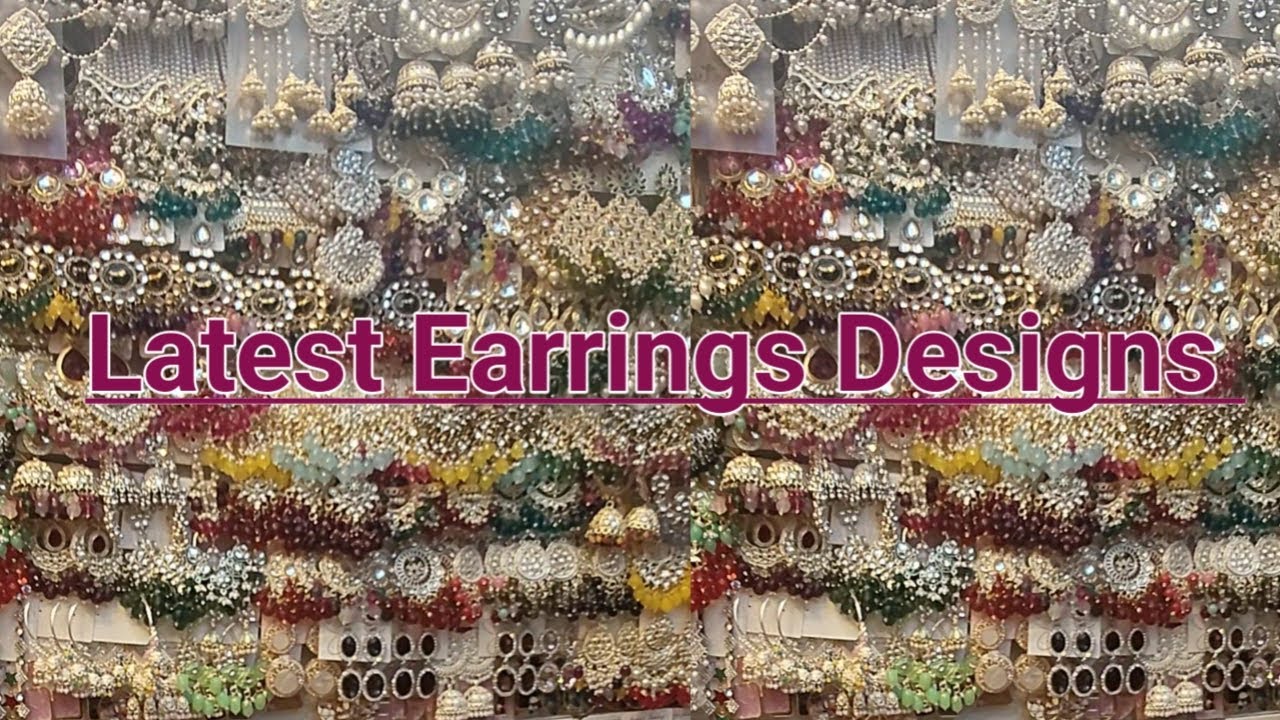 New Earrings Collection || Beautiful Latest Jwellery Designs ...