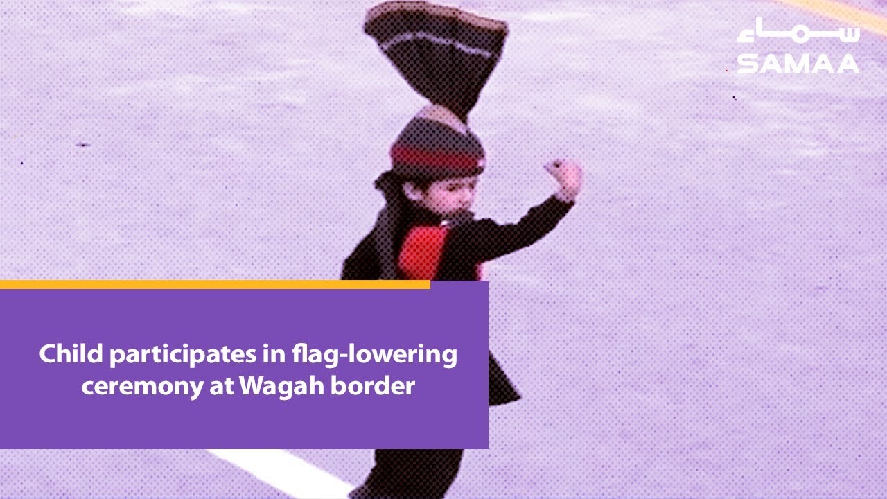 Child participates in flag-lowering ceremony at Wagah border | 23 March ...