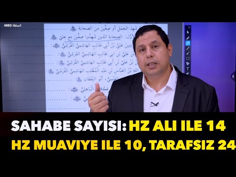 Sahabe sayısı: Hz Ali ile 14.. Hz Muaviye ile 10, tarafsız 24
