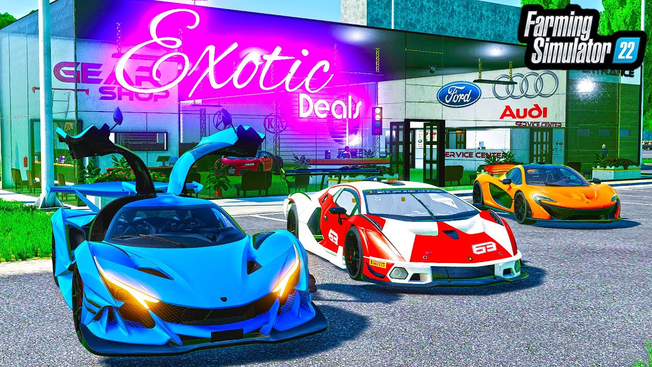BUYING "THE BEST" CAR FOR $10,000,000! (EXOTIC DEALS) | FS22 - YouTube