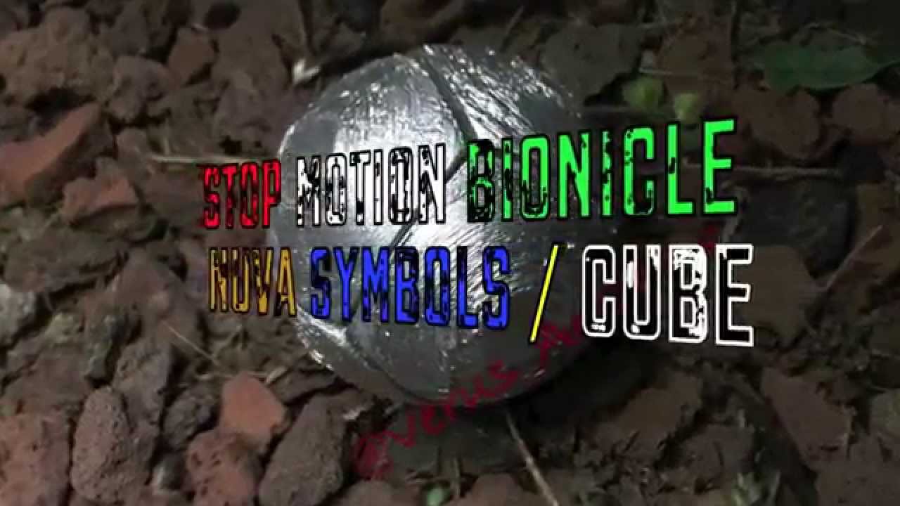 STOP MOTION: 3D Printed Bionicle Nuva Symbols / Nuva Cube - YouTube